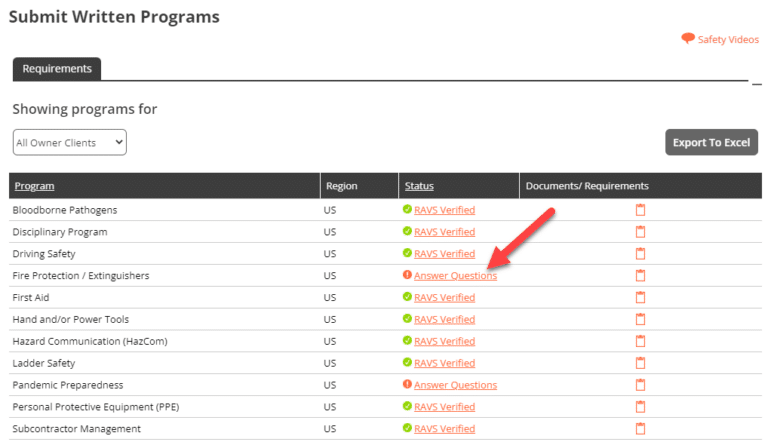 Upload RAVs® to ISNetworld® in 5 Steps - Safety Procedure Systems
